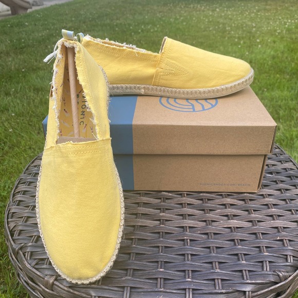 Vionic | Shoes | Nwtnib Vionic Womens Laguna Espadrille In Yellow Fun ...